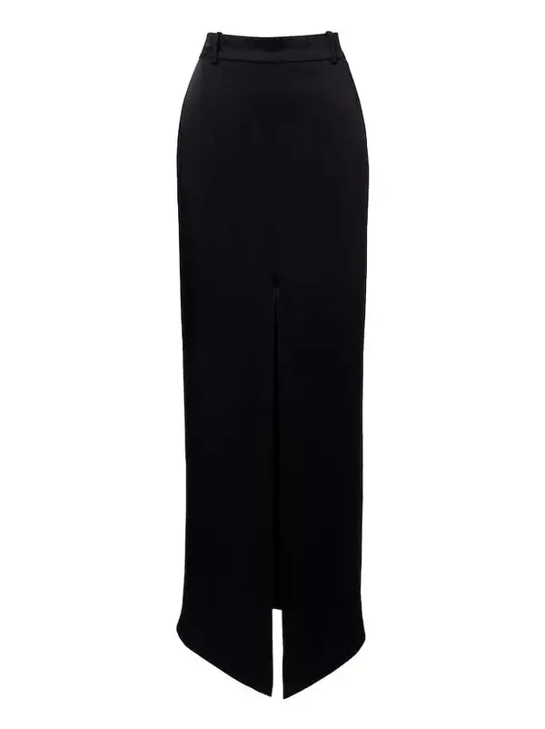 TOM FORD High-rise Maxi Skirt - Black
