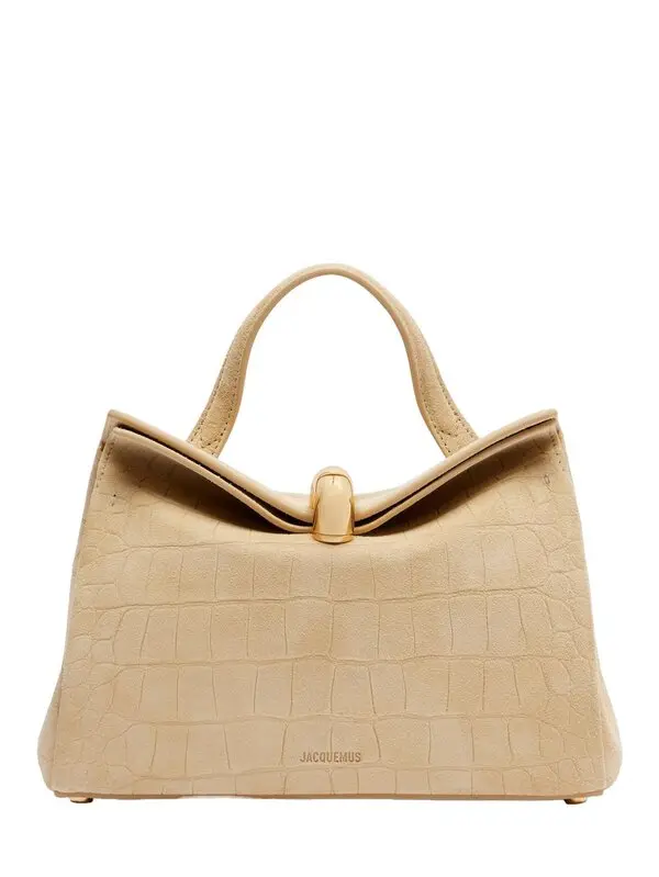 Jacquemus Valérie Small Top-handle Bag - Beige