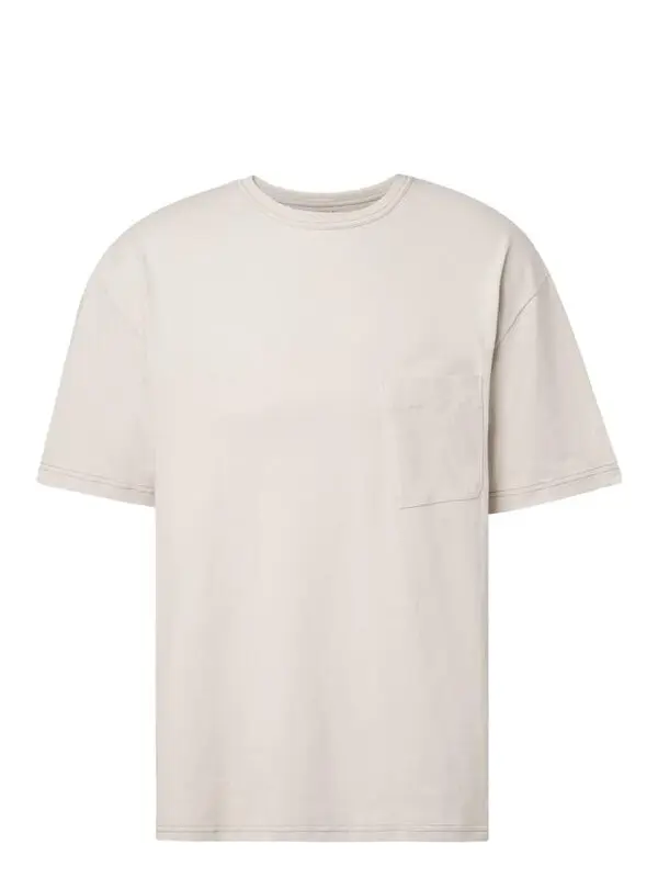 LEMAIRE Cotton And Linen T-shirt - White