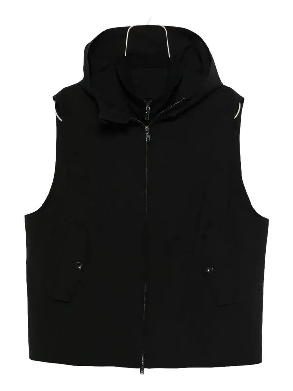 Emporio Armani Wool Vest - Black