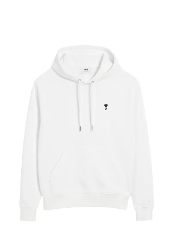 Ami Cotton Sweatshirt - White