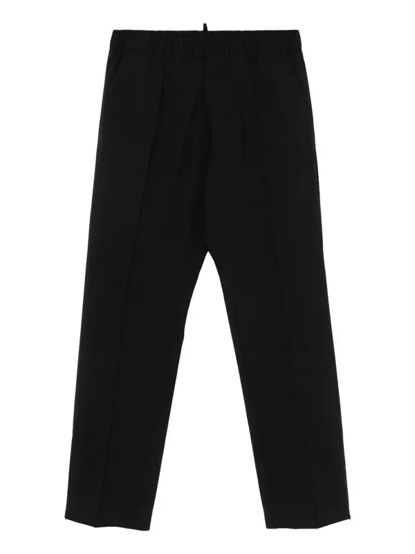 Dsquared2 Cotton Cargo Trousers - Black