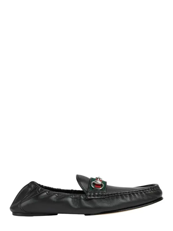 Gucci Horsebit 1953 Leather Loafers - Black