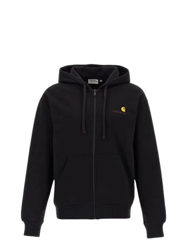 Carhartt Work In Progress American Cript Sweatshirt - Black