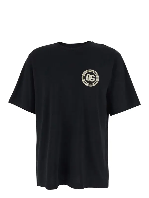Dolce & Gabbana T-shirt With Logo - Black