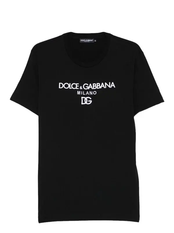 Dolce & Gabbana T-shirt With Logo - Black