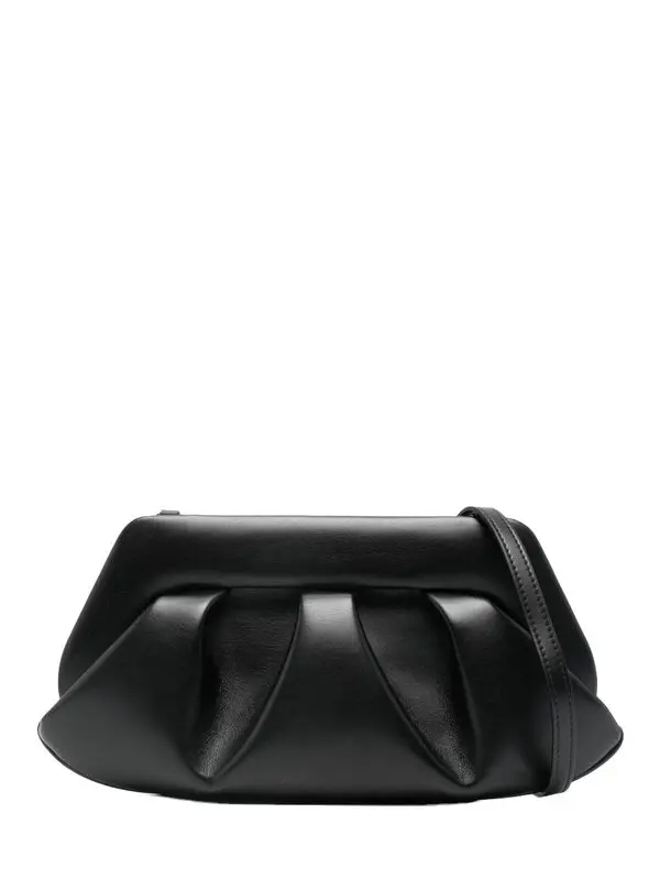 THEMOIRE Bios Baguette Vegan Leather Clutch - Black