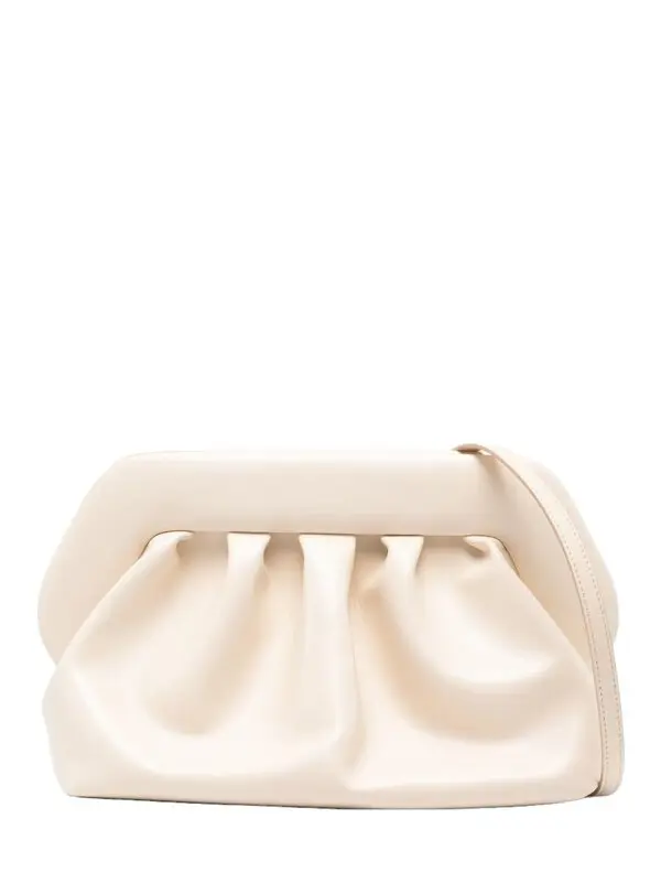 THEMOIRE Bios Vegan Leather Clutch - White