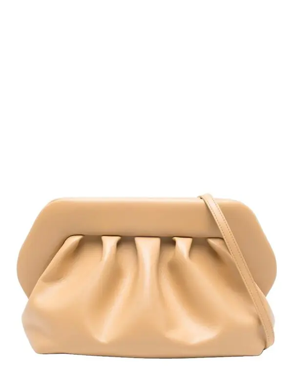 THEMOIRE Vegan Leather Clutch - Beige