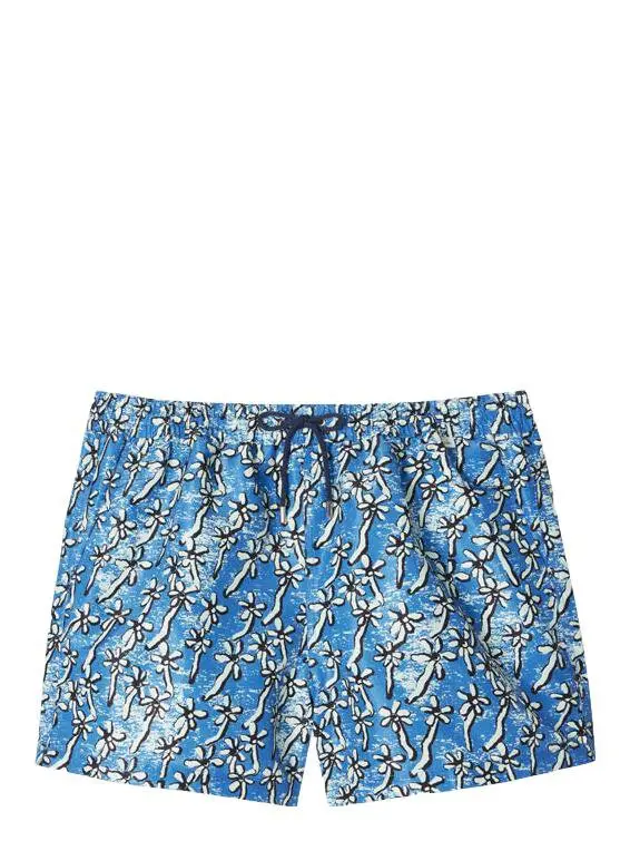 Paul Smith Printed Swim Shorts - Blue