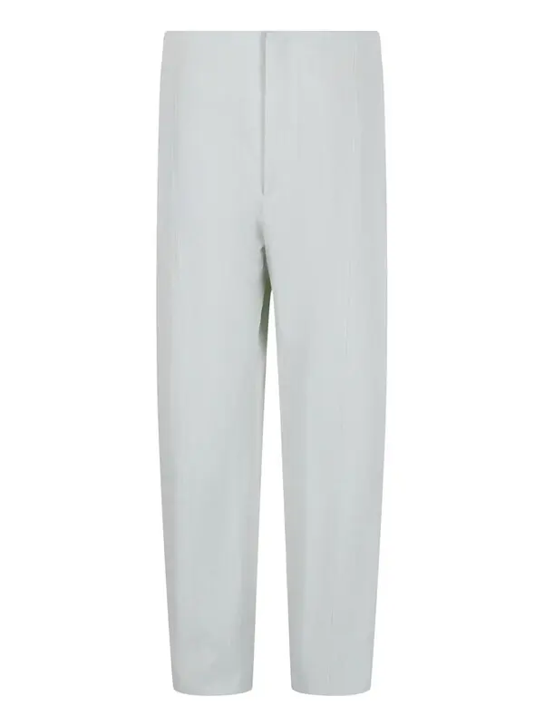 FERRAGAMO Twill Chino Trousers - White