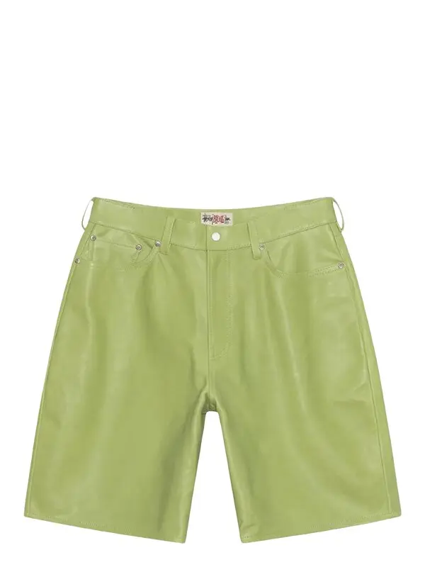 StÜssy Leather Short - Green
