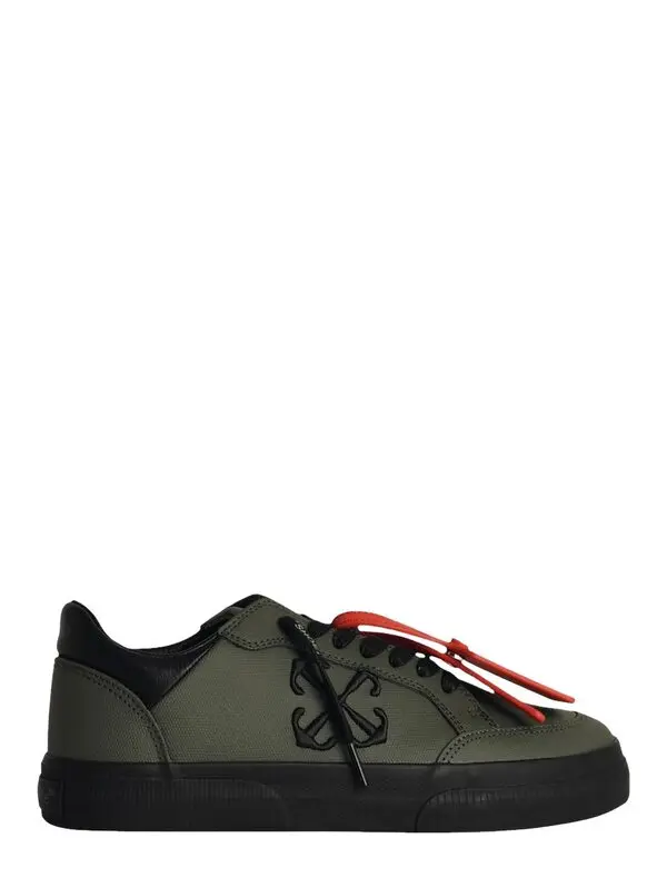 Off-White Low Vulcanized Sneaker - Green