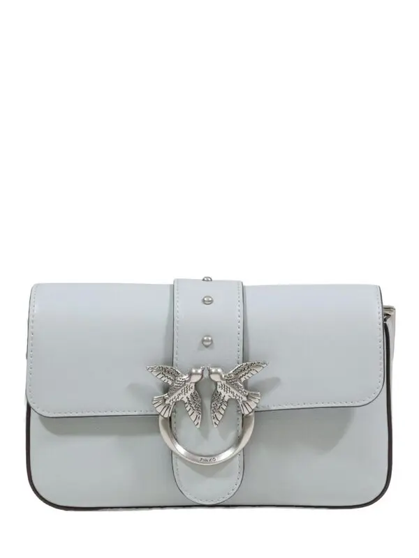 Pinko Mini Bag With Bird Clasp - Dust