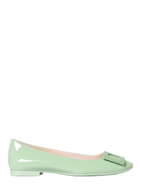 ROGER VIVIER Ballerina Flat - Green