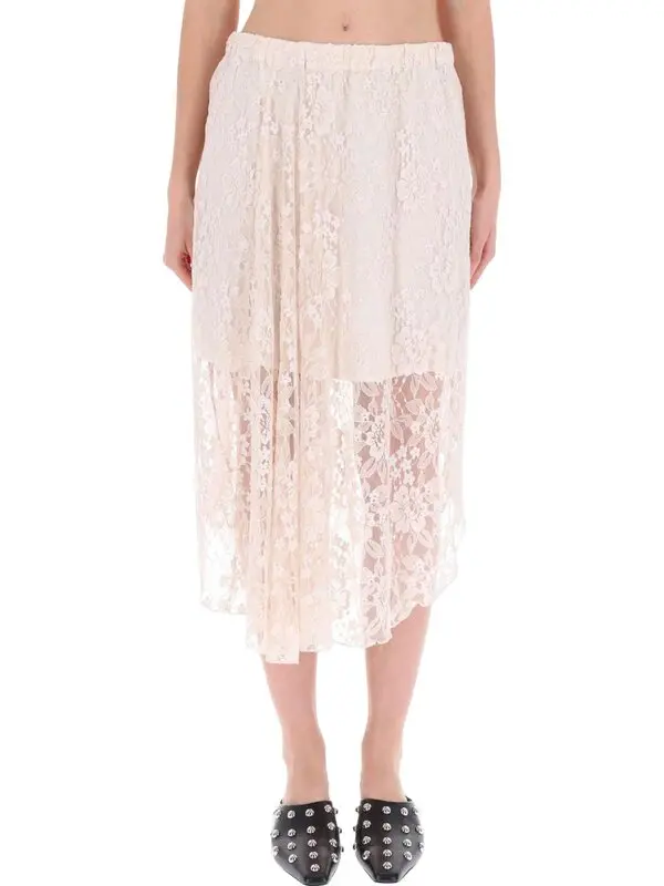 Baum Und Pferdgarten Lace Skirt - White