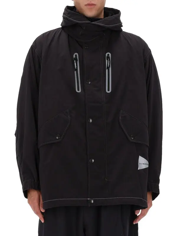 AND WANDER Coat - Black