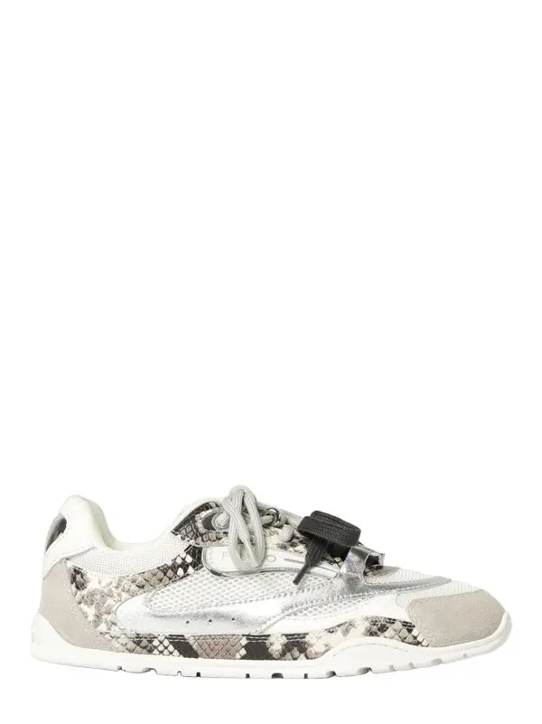 Pinko Lace-up Sneakers - Grey