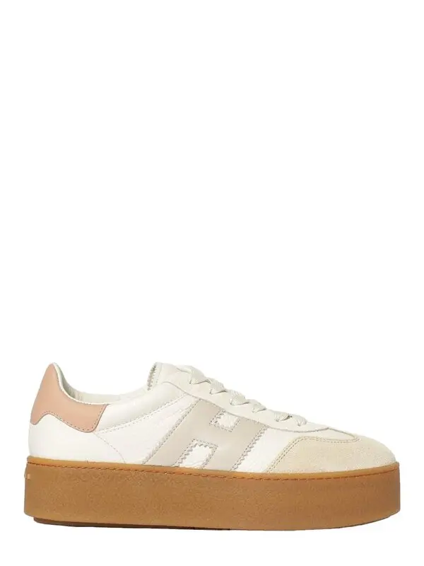 Hogan Lace-up Sneakers - Beige