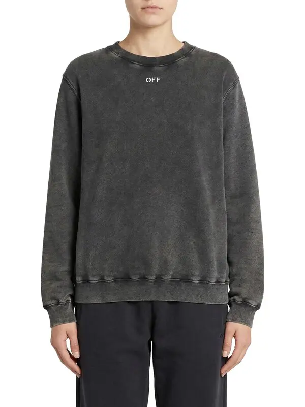 Off-White Crewneck Sweatshirt - Grey