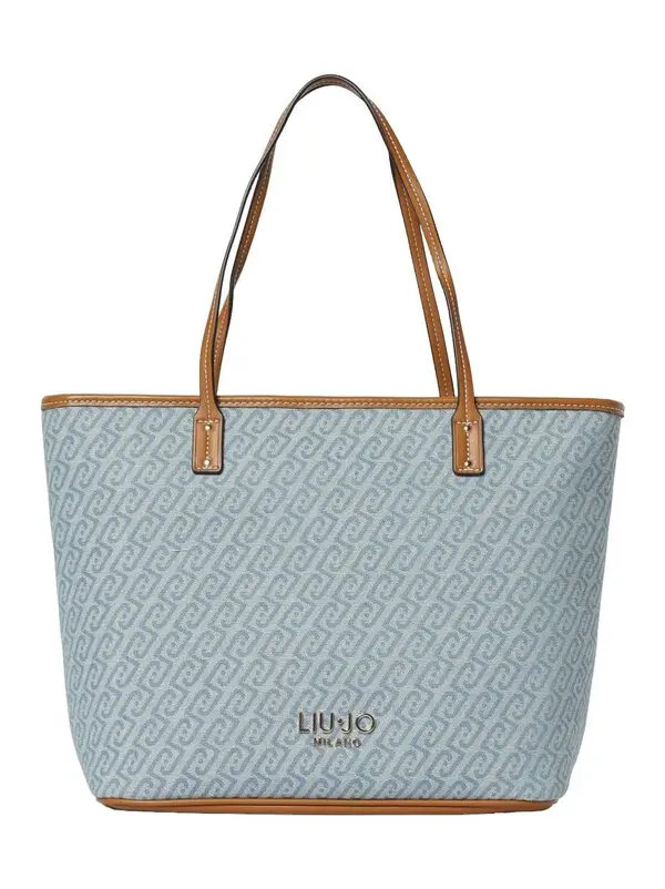 Liu Jo Printed Tote Bag - Blue