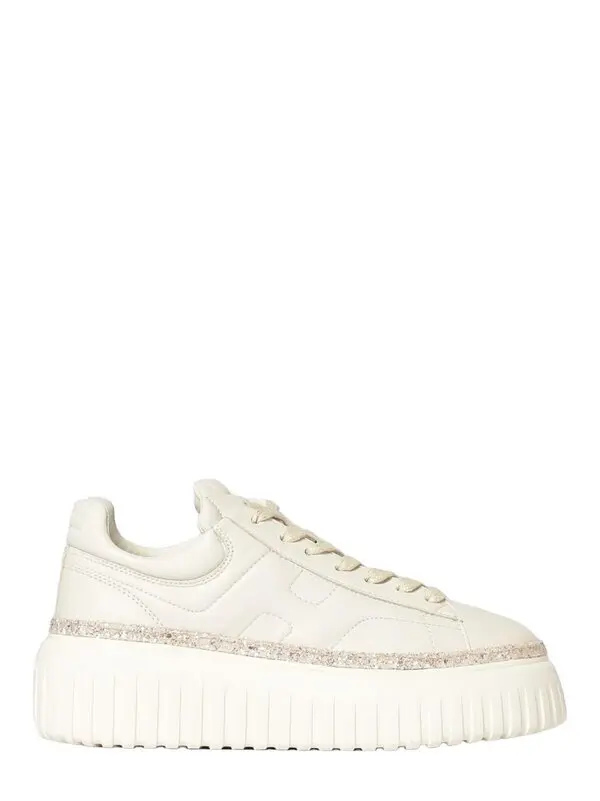 Hogan Platform Sneakers - Beige