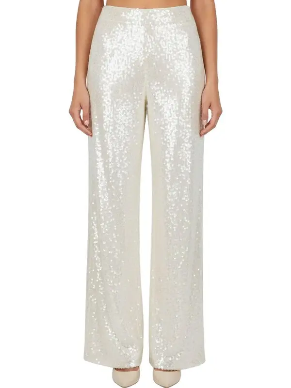 Alberta Ferretti Pants - Ivory