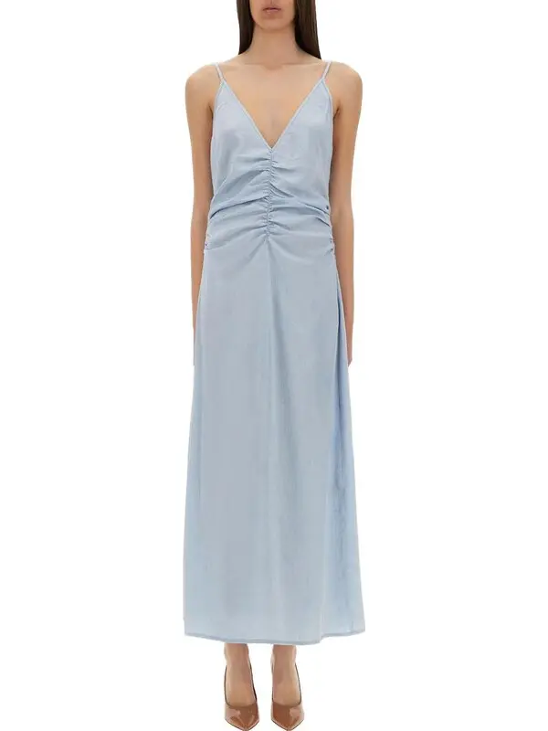 Baum Und Pferdgarten Spaghetti Strap Dress - Sky Blue