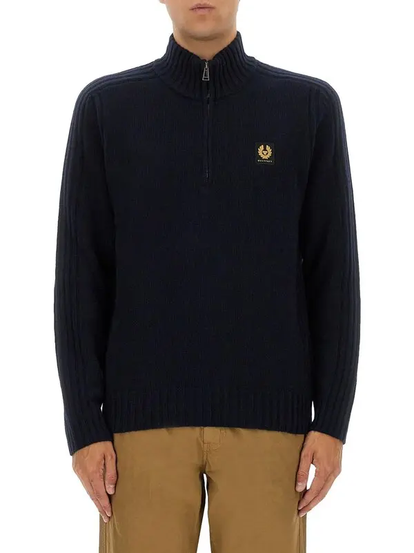 Belstaff Pullover Sweater - Blue
