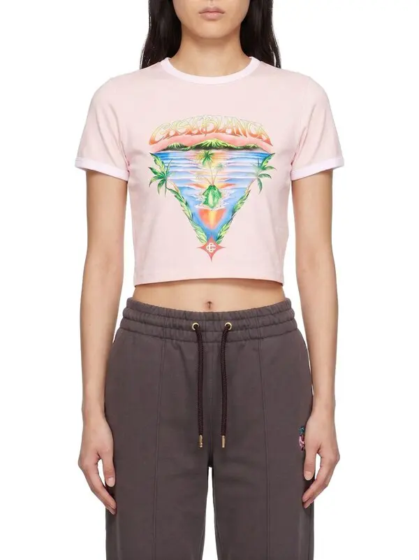 Casablanca Graphic T-shirt - Fa01