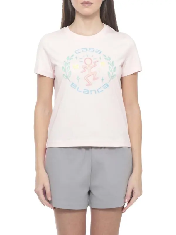 Casablanca T-shirt - Blush Pink