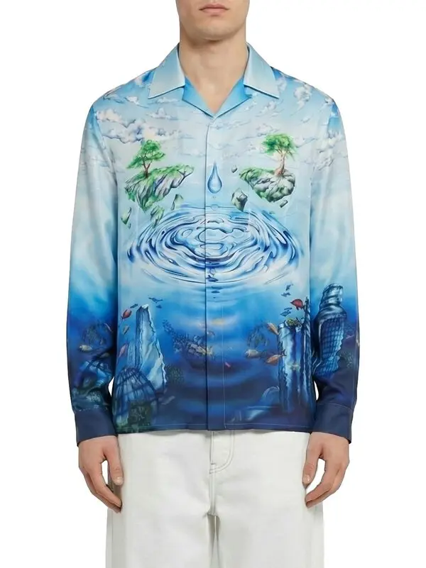 Casablanca Shirt - Blue