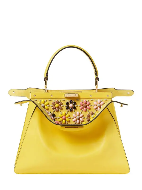 Fendi Peekaboo Iseeu Medium - Yellow