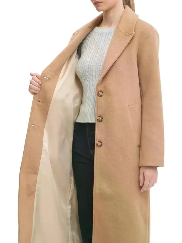 Abercrombie Buttoned Coat - Neutrals