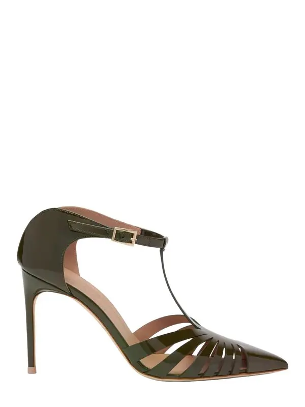 MALONE SOULIERS Jennifer Heeled Pumps - Green