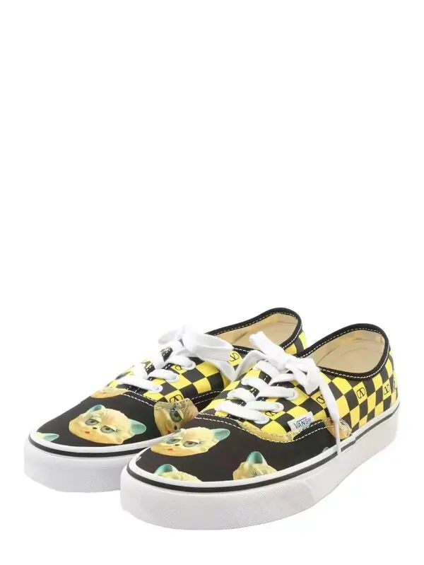 Valentino Garavani X Vans Check Canvas Sneakers - Black