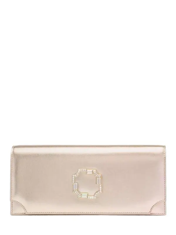 MALONE SOULIERS Vivien Jewel Clutch - Gold