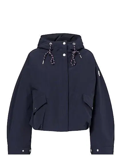 Moncler Hooded Down Jacket - Navy