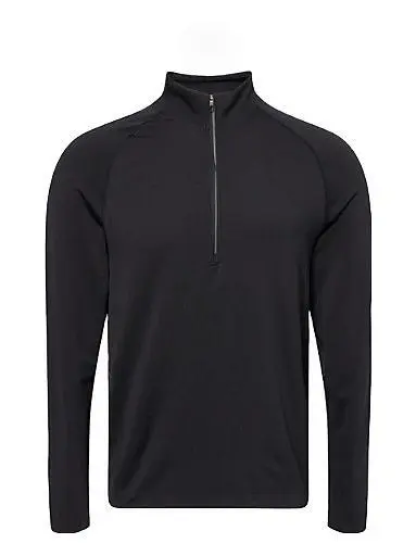 Lululemon Metal Vent Tech Half-zip Top - Black/black