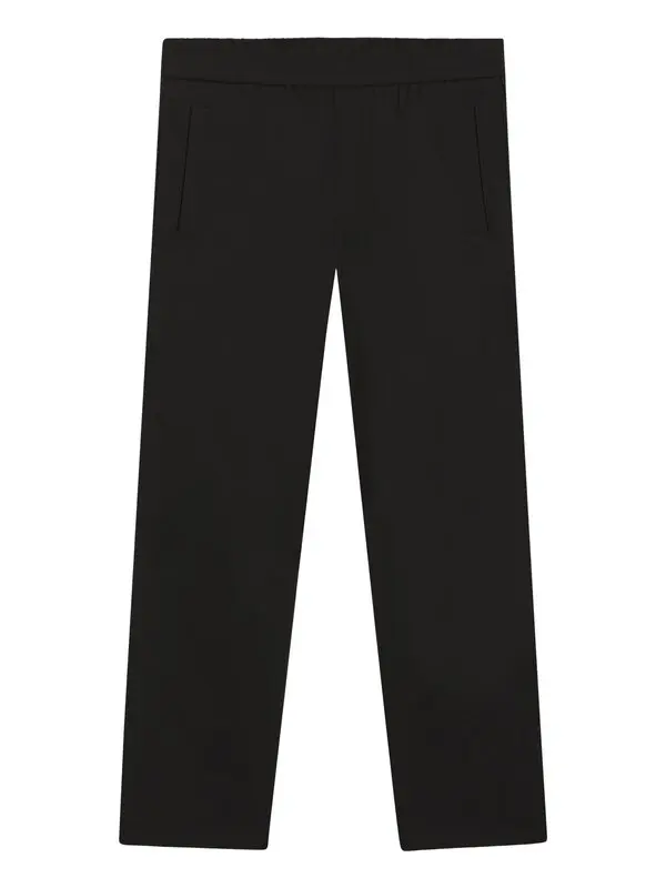 Hugo Straight-fit Ripstop Trousers - Black