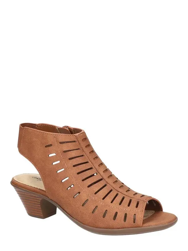 EASY WORKS BY EASY STREET Elevate Caged Sandals - Tan
