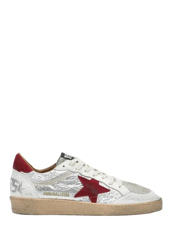 Golden Goose Ball Star Sneakers - Metal