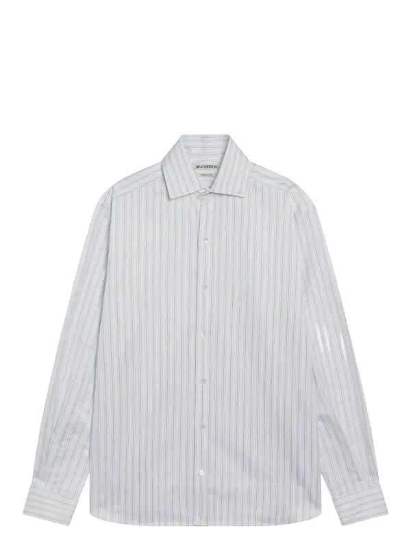 JW Anderson Striped Cotton Shirt - White