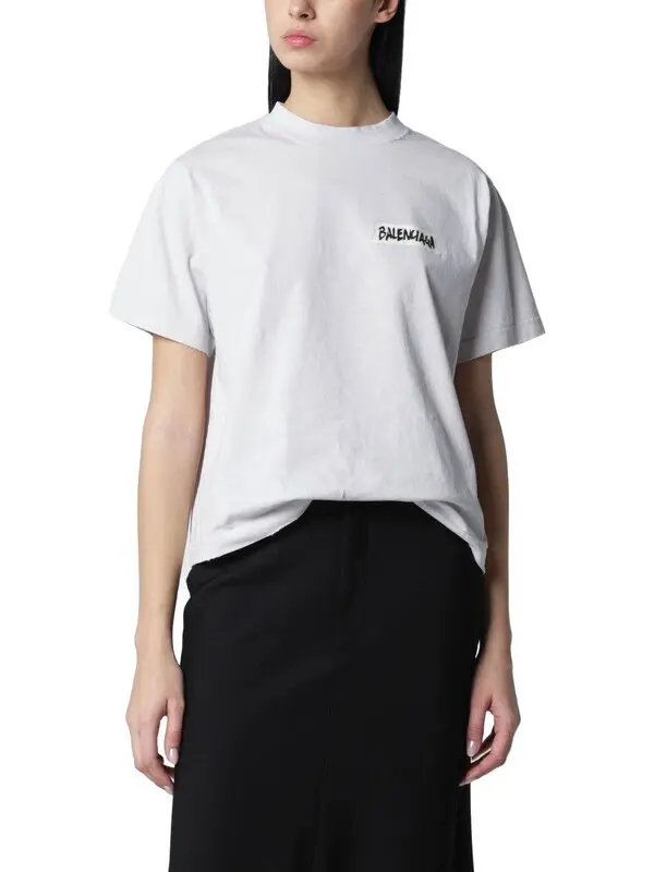 Balenciaga Masking Tape T-shirt - White