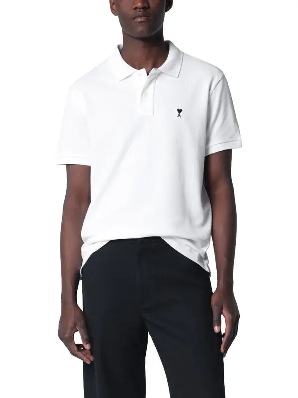 Ami De Coeur Polo Shirt - White