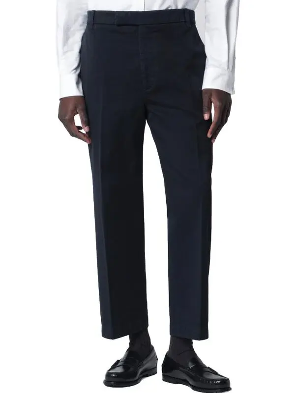 Thom Browne Cotton Trousers - Blue