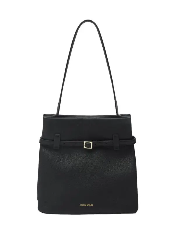 Manu Atelier Mini Tote Du Jour Bag - Black