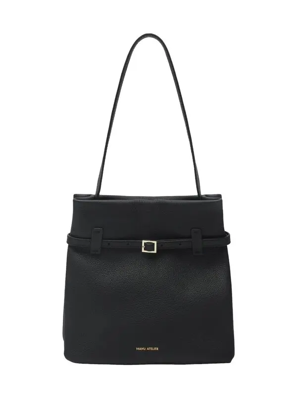 Manu Atelier Mini Tote Du Jour Bag - Black