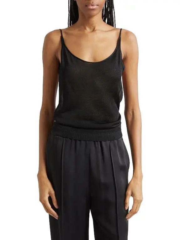 EMILY DAWN LONG Kipling Backless Tank - Black