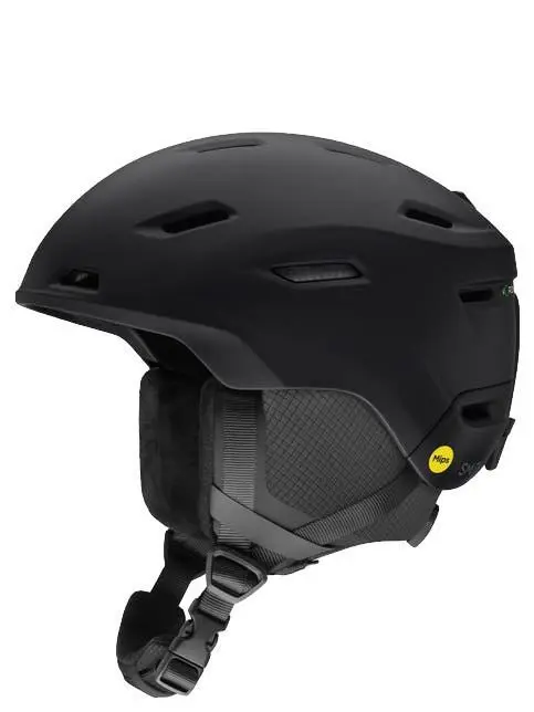 SMITH Descend Snow Helmet With Mips® Round Contour Fit - Matte Black